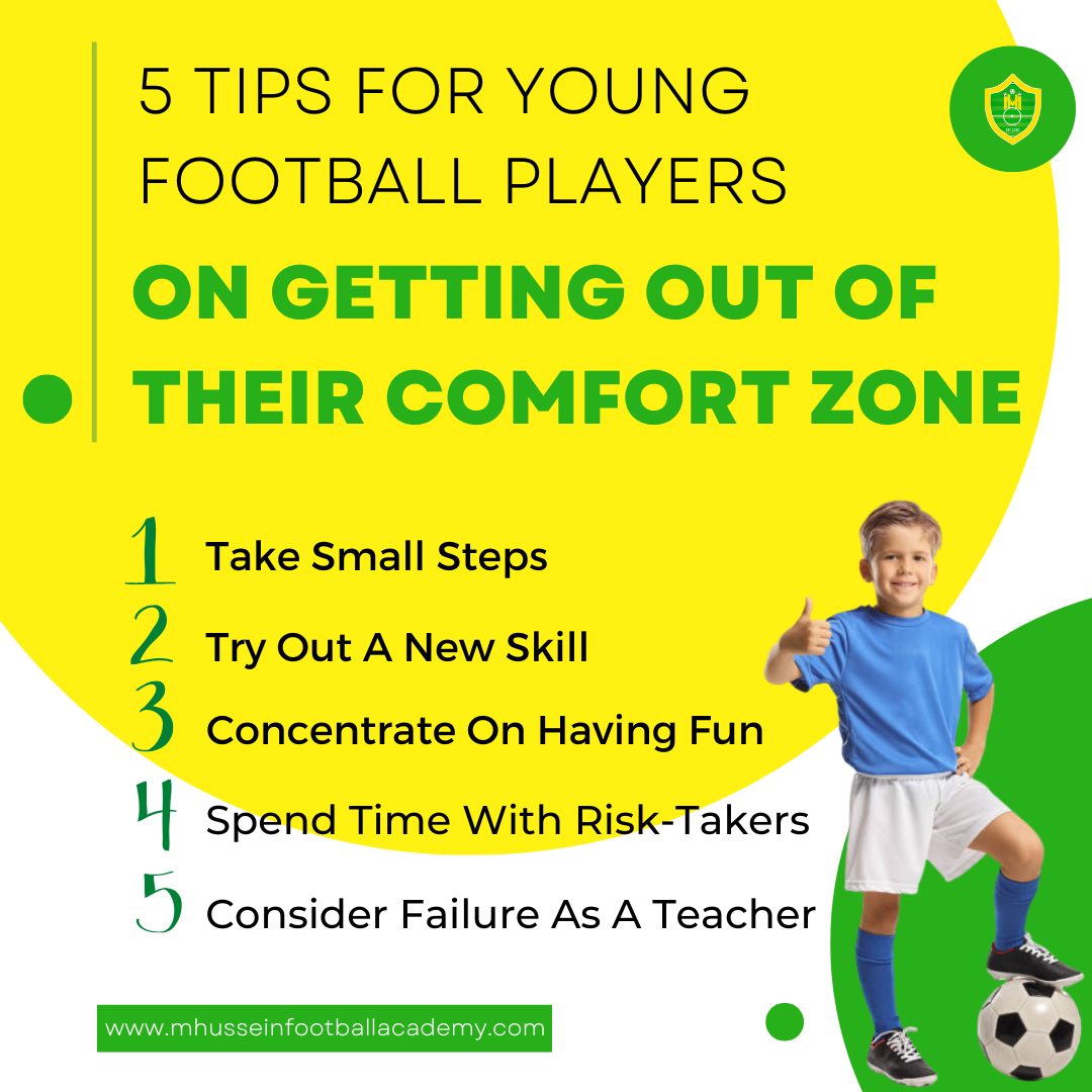 5 Tips For Young Football Players On Getting Out Of Their Comfort Zone ...
